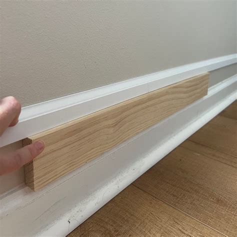 Image result for Installing Flat Baseboard