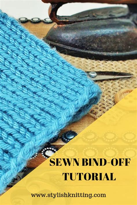 Image result for Sewn Bind Off Method