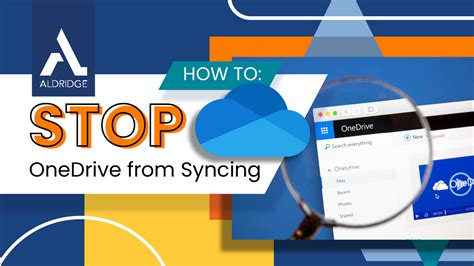 Image result for How to Stop One Drive From Syncing Files