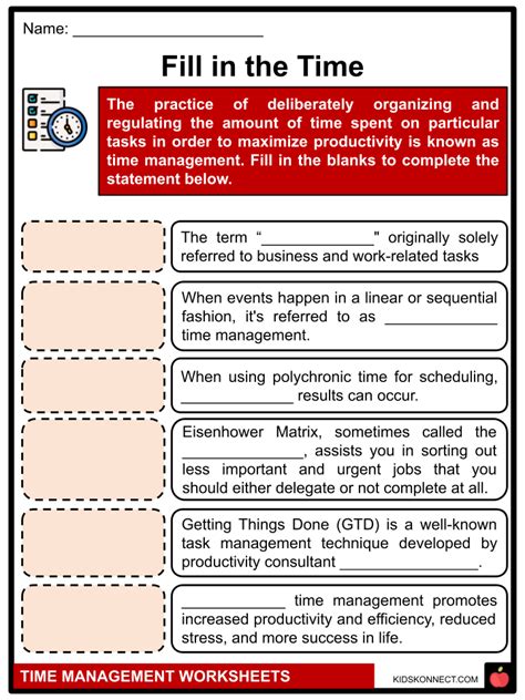 Image result for Time Management Activity