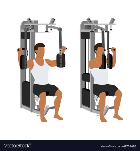 Image result for Chest Fly Exercise Cartoon