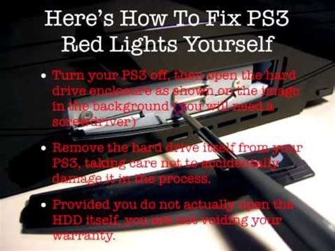 Image result for PS3 Flashing Red-Light