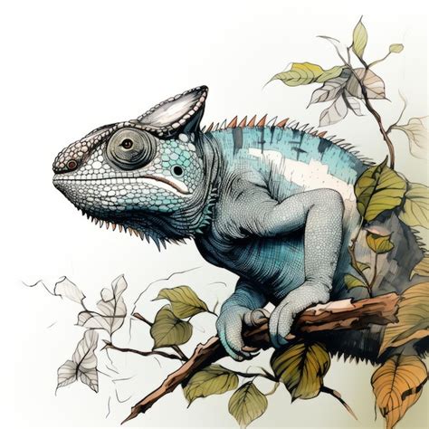 Image result for Simple Lizard On a Tree Drawing Images