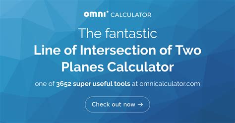 Image result for Line of Intersection Between Two Planes