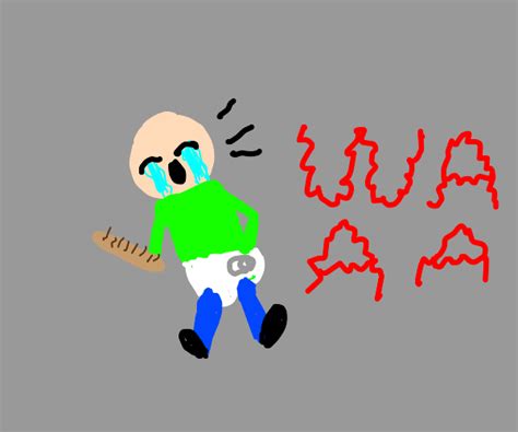 Image result for Baldi Basics Crying