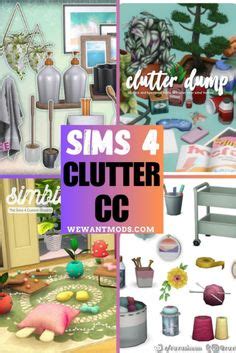 Image result for Sims 4 Functional Clutter