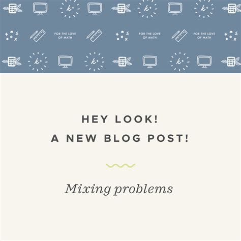 Image result for Diff Equations Mixing Word Problem