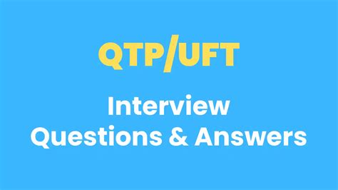 Image result for UFT Testing Interview Questions