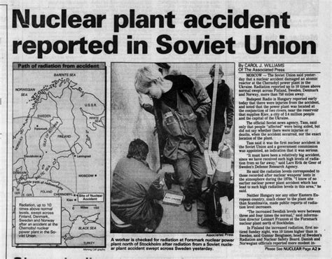 Image result for Chernobyl Disaster Article