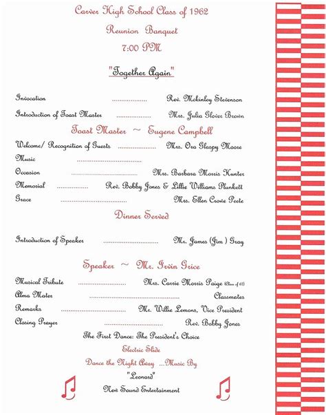 Image result for Sample Family Reunion Program Script