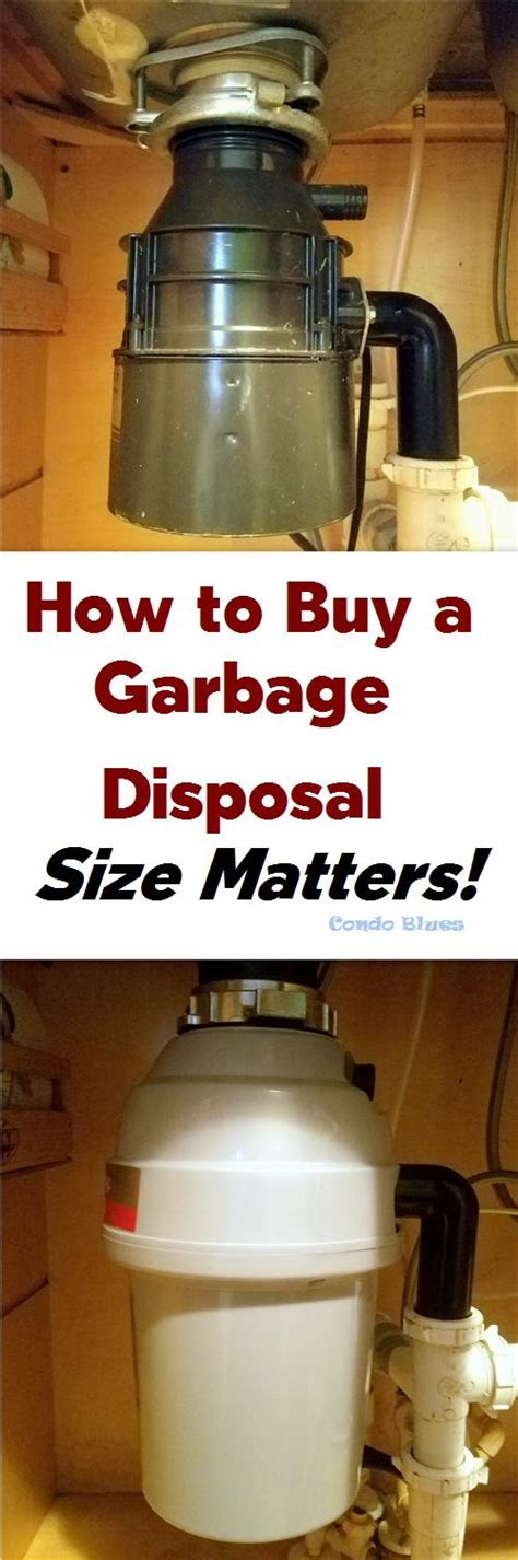 Image result for Garbage Disposal Size Chart