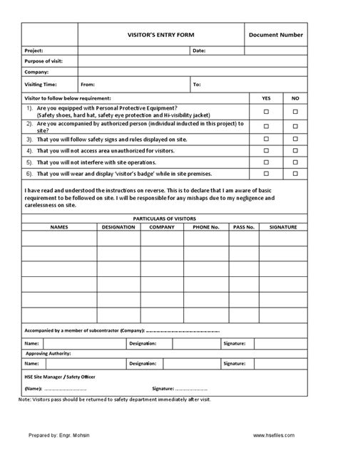 Image result for Entry Permit Form