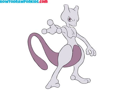 Image result for Draw Mewtwo Easy