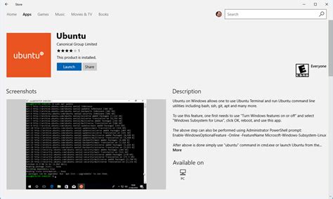 Image result for Microsoft Store Linux Ubuntu