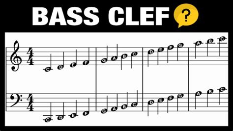 Image result for Reading Bass Clef Notes