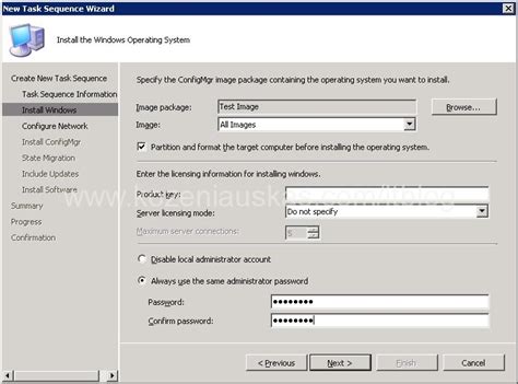 Image result for How to Reset SCCM Task Sequence Password