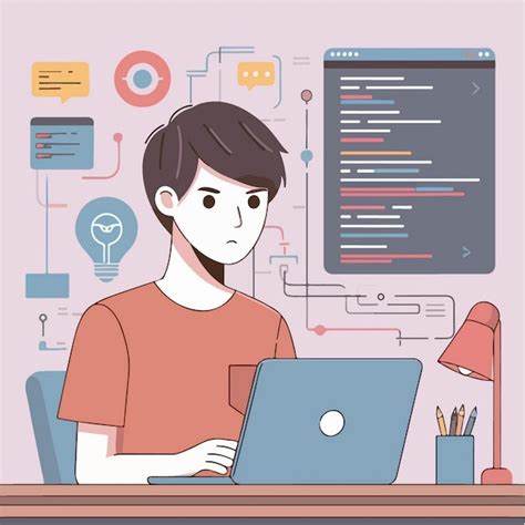 Image result for Programmer Vector Illustration