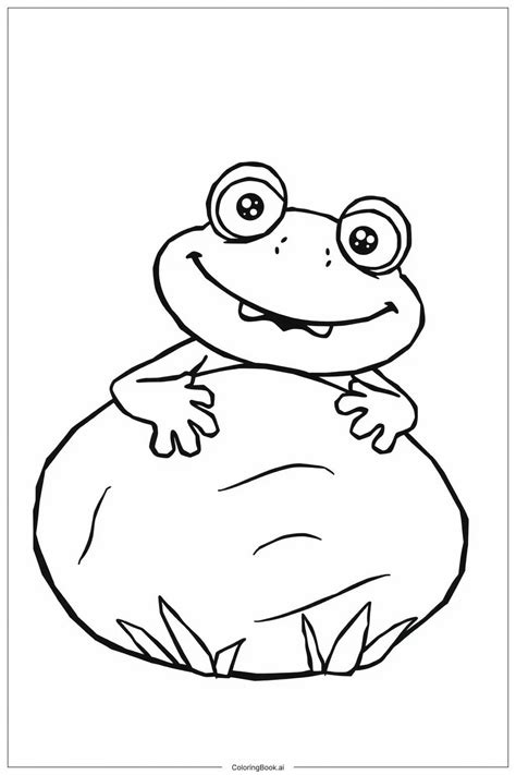 Image result for Cartoon Frog Coloring Pages