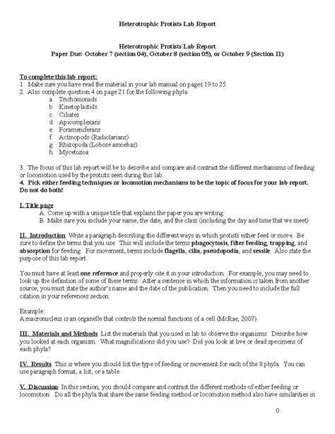 Image result for Methodology in Lab Report Example