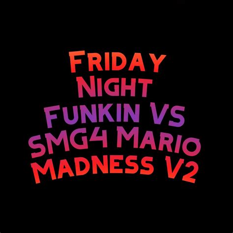 Image result for Smg4 Mario FNF Menu Mod