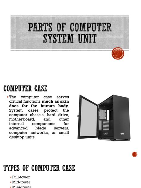 Parts-of-Computer-System-Unit | PDF