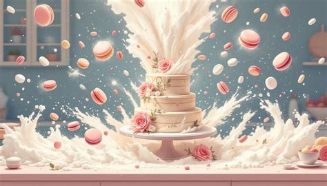 Image result for Cup Floating Over Cake