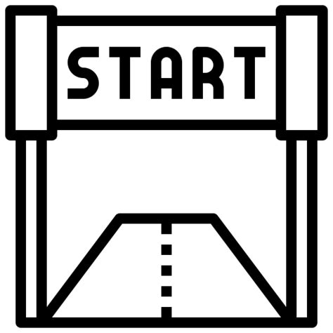 Image result for StartingLine Symbol