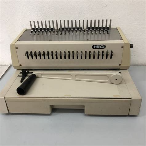 Image result for Hic Comb Binding Machine