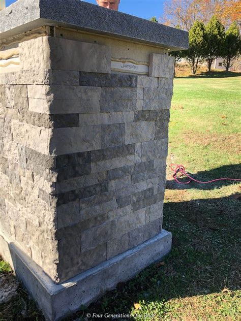 Image result for Stone Column Entry Gate