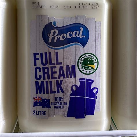 Procal Full Cream Milk 2L | D'Alia's