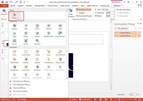 Image result for Custom Animation Remove Picture in PowerPoint