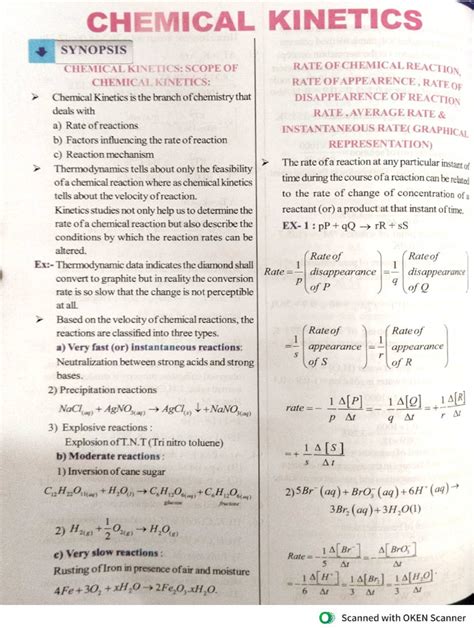 Image result for Chemical Kinetics Graphical Extract
