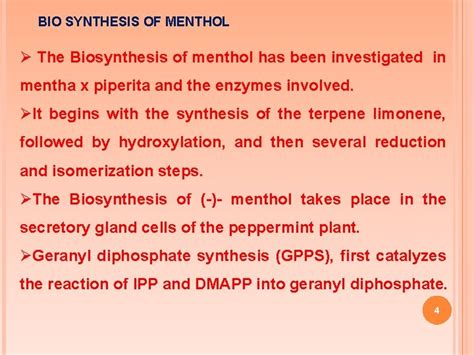 MENTHOL INTRODUCTION SYNTHESIS STRUCTURE 1 APPLICATION INTRODUCTION MENTHOL