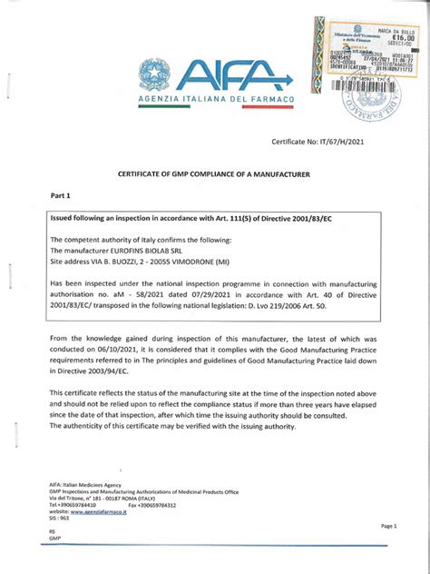 Image result for GMP Lab Certification