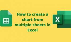 Image result for Excel Chart From Multiple Sheets