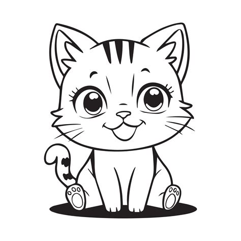 Image result for Cat Drawing Coloring