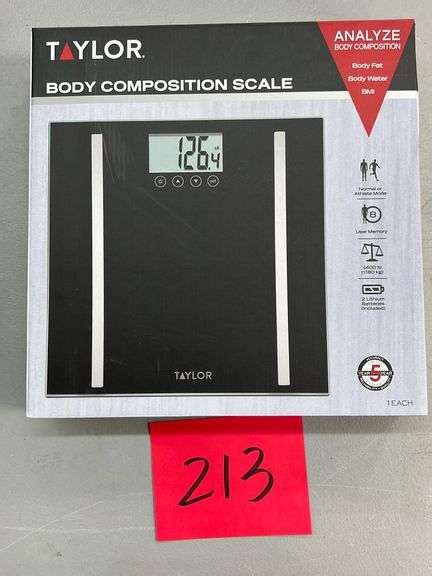 Image result for How to Program a Taylor Body Composition Scale