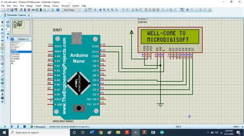 Image result for Proteus Arduino Serial LCD-Display