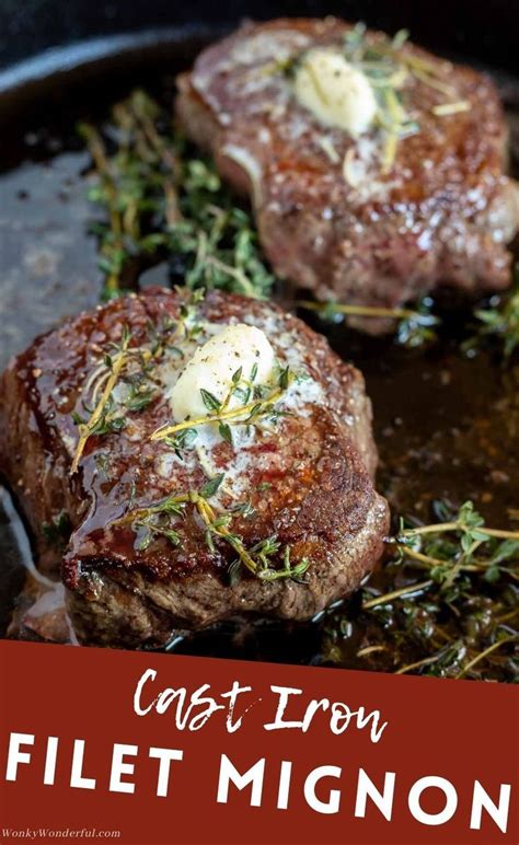 Image result for How to Cook Filet Mignon in Pan