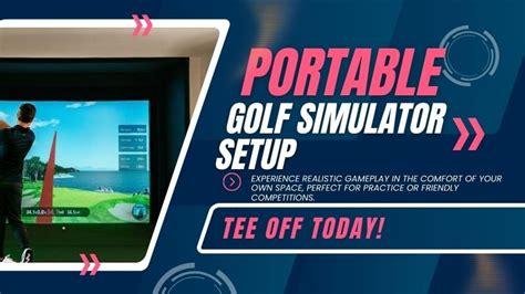Image result for Golf Simulator Computer Set Up