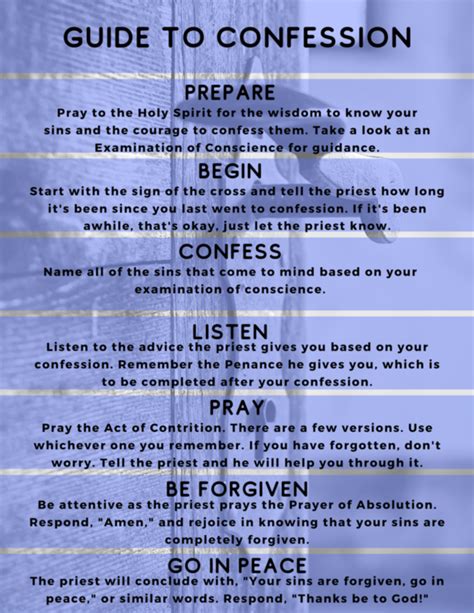 Image result for Catholic Confession Guide