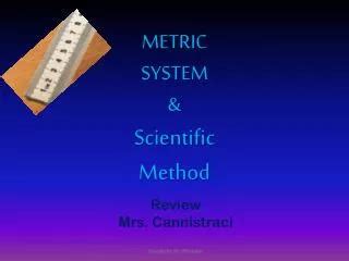 Image result for Metric Method