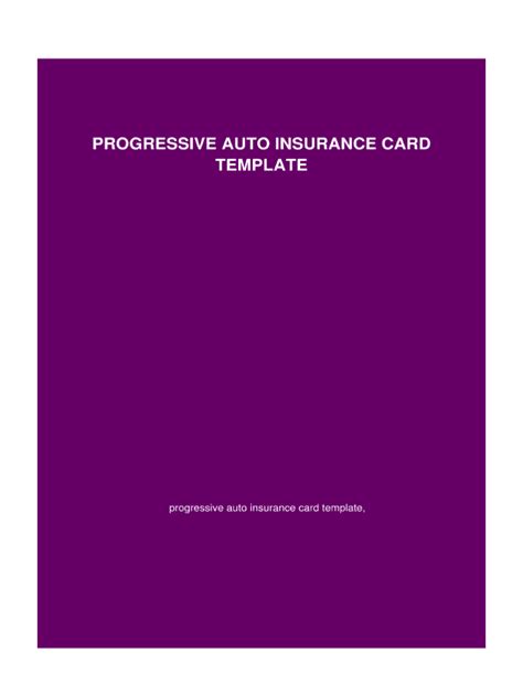 Image result for Auto Insurance Card Template