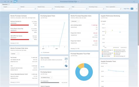Image result for SAP Procurement Overview Page