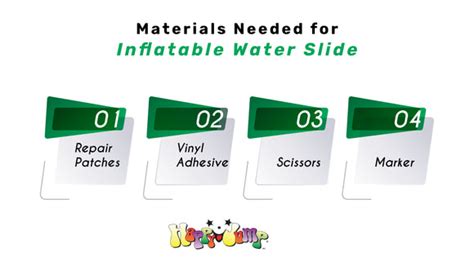 Image result for Inflatable Water Slide Repair Kit