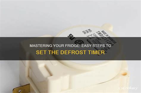 Image result for Refrigerator Defrost Timer Tutorial