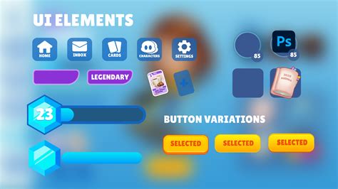 Image result for Charecters UI Design