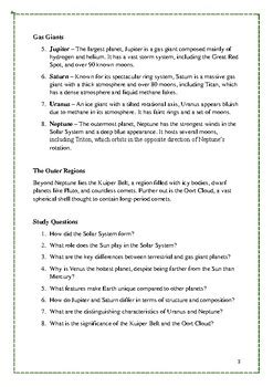 Image result for Solar System Homework