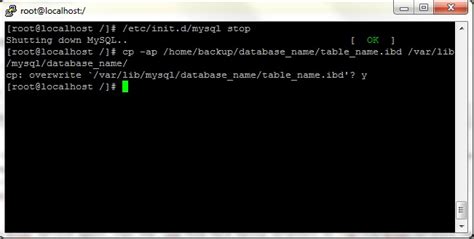 Image result for How to Insert IBD File in phpMyAdmin