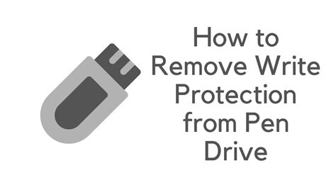 Image result for Remove Write Protection From Flash Drive